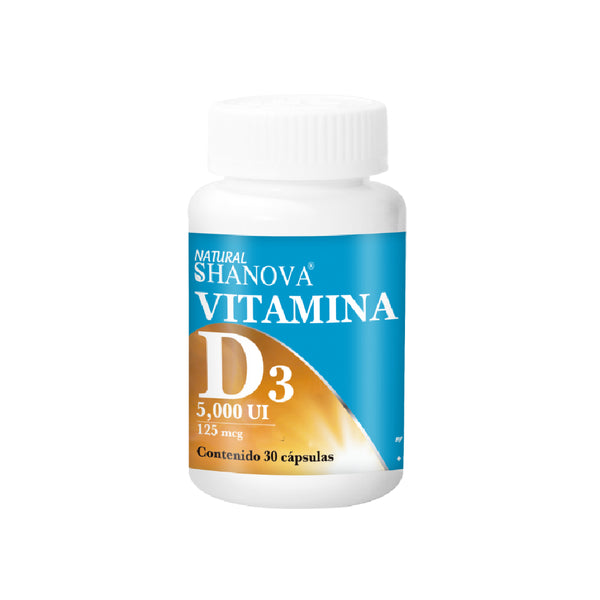 Vitamina D3 30 Cápsulas para Salud Ósea y Sistema Inmune – Natural ...